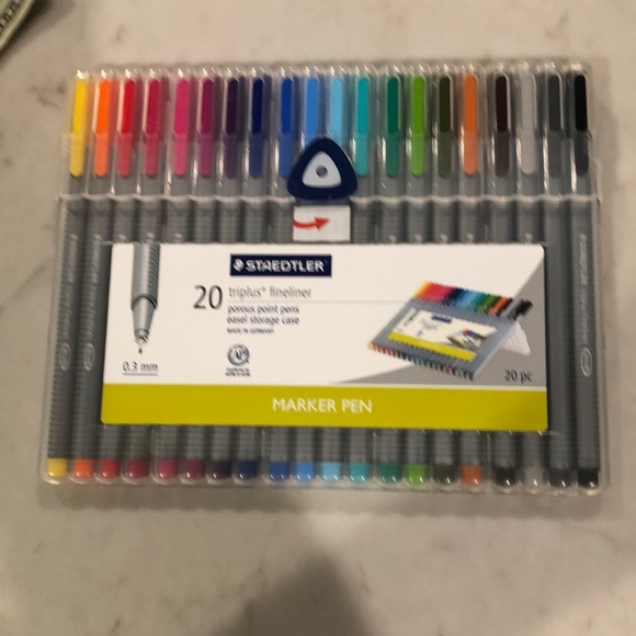Staedtler Triplus | Office | Staedtler Triplus Felt Pens Super Fine ...